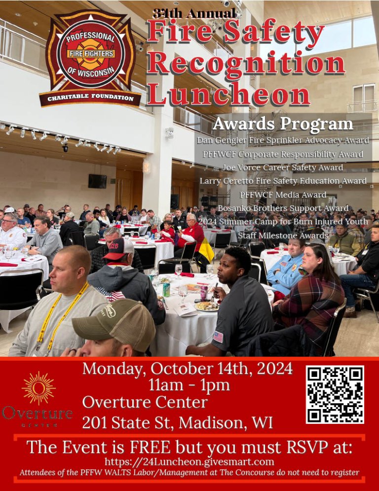 Upcoming Events Supporting the Fire Fighters Foundation | Professional ...
